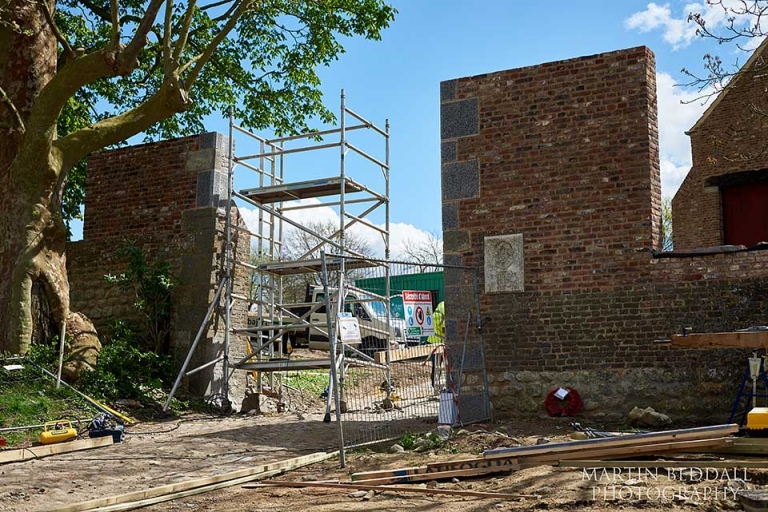 The North Gate at Hougoumont restored
